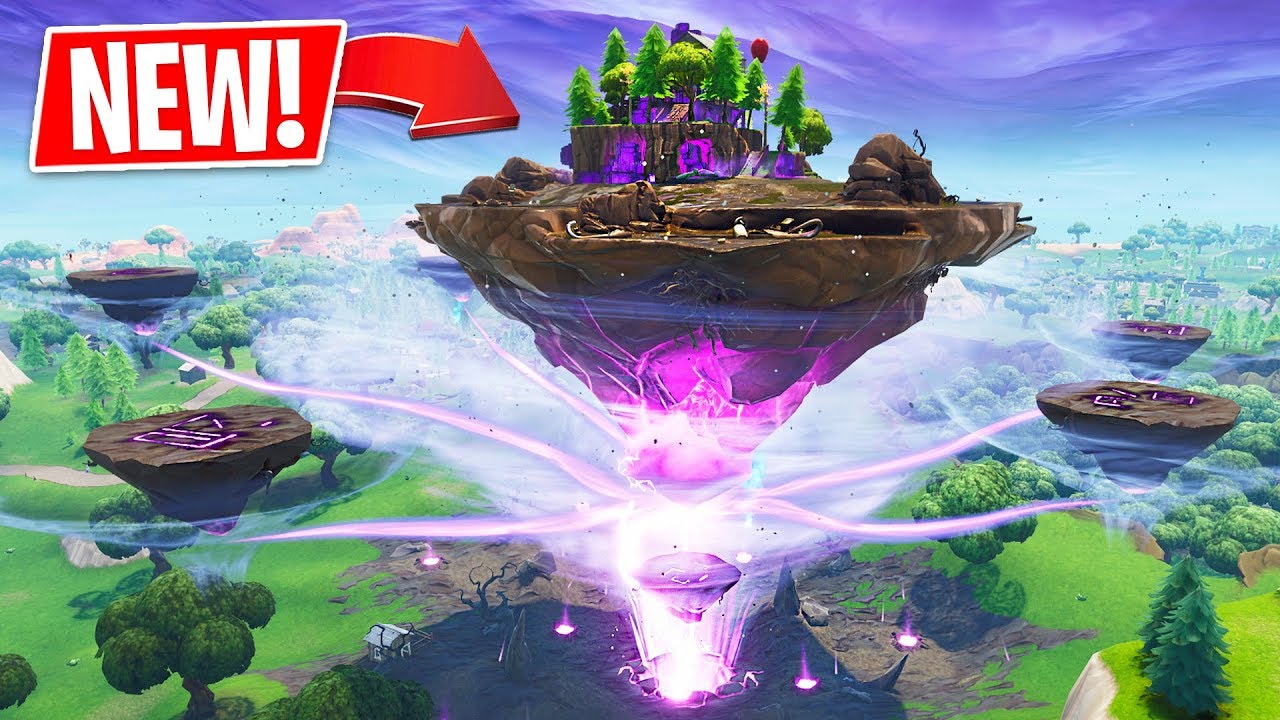 *NEW* Floating Island CUBE Event RIGHT NOW!! - YouTube