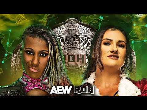 AEW ROH Global Wars - Athena vs Alexis Windsor (ROH Women's World ...