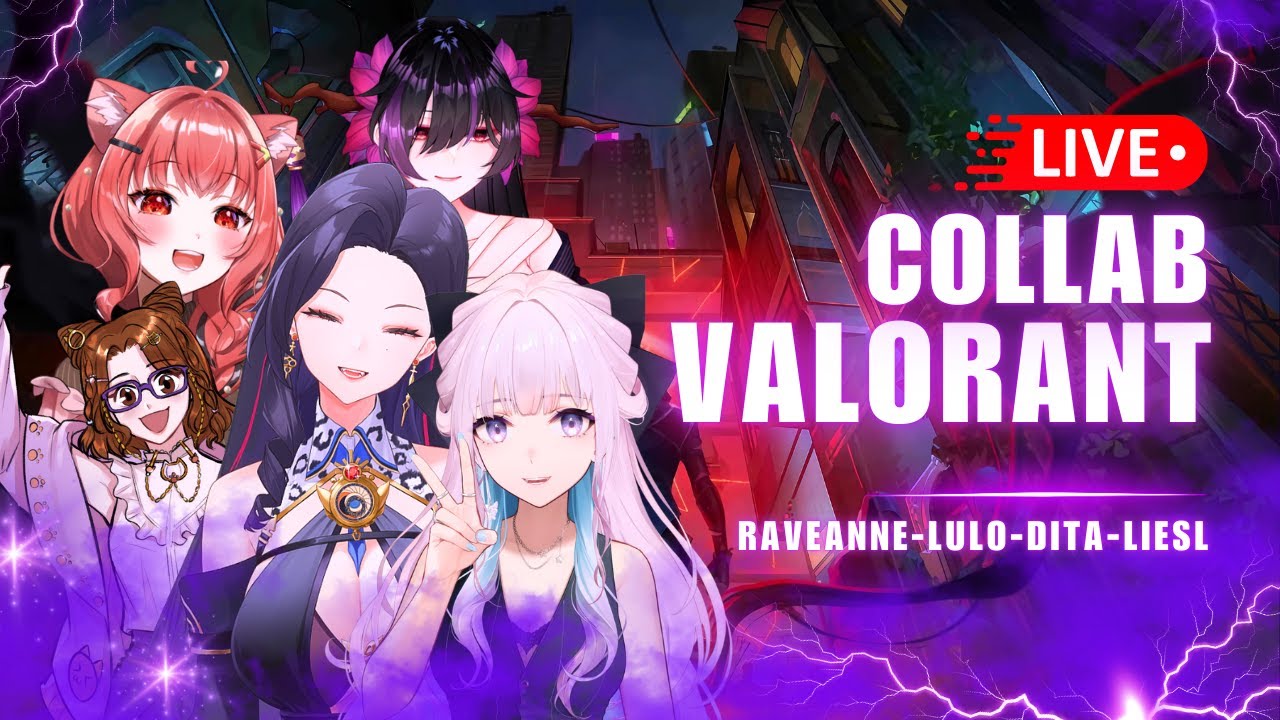 [VALORANT COLLAB] - CEWE ANTI MAHKLUK HYTAM #vtuberindonesia #vtuber - YouTube