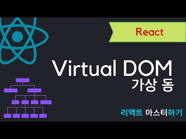React의 가상돔 (Virtual DOM)이 뭔가요? (짱 쉬움)