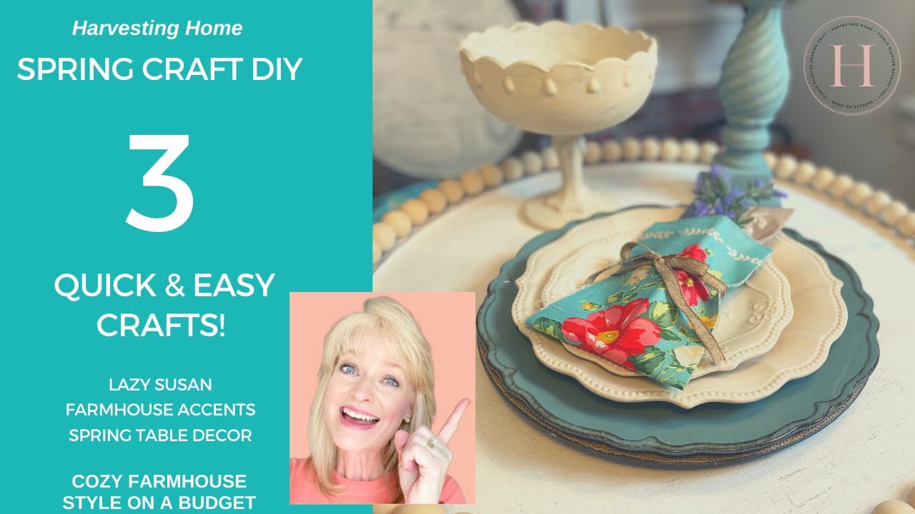 DIY Spring Crafts Budget-Friendly Craft with Me Simple Farmhouse-style ...