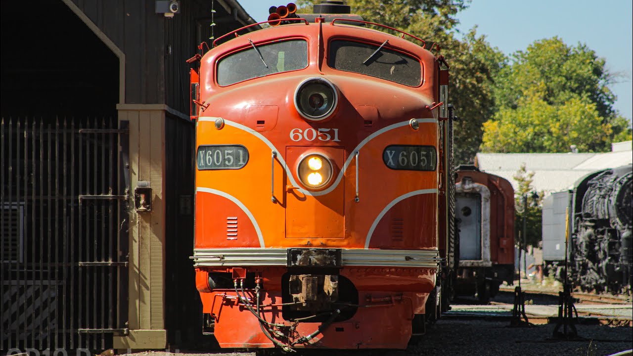 RAILFANNING AT CSRM FEATURING SP 6051 AND SSRR 2030 07/15/22 - YouTube