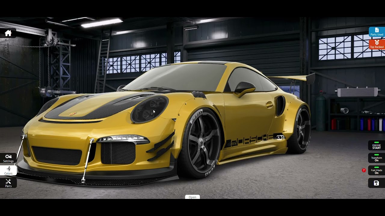 56th Car Special Custom Made 2014 Porsche 911 GT2 RS In 3DTuning - YouTube