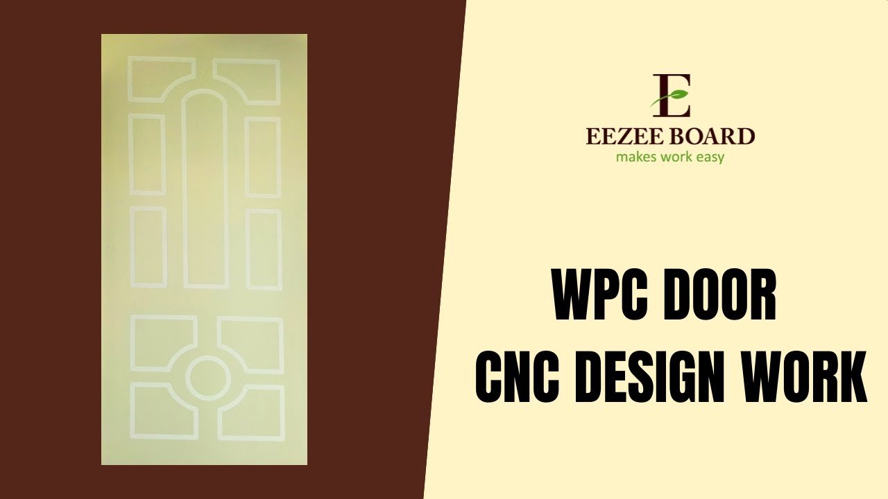 WPC DOORS || WPC DOOR CNC DESIGN WORK || इस तरह WPC DOORS पे CNC काम ...