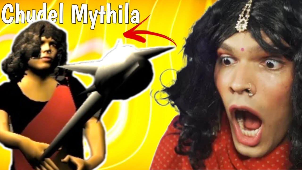 Mythila Bane Gayi Chudel 😰 | Playing @Mythpat Horror Game - YouTube