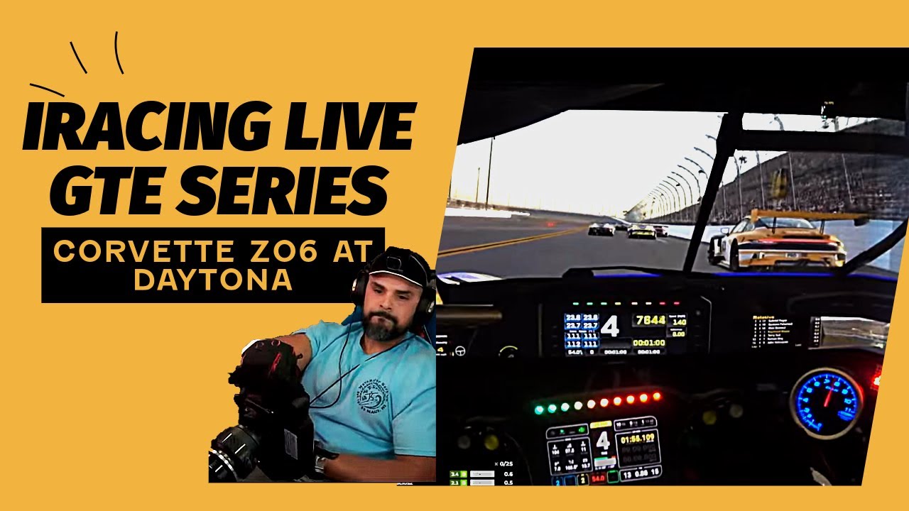 POV IRacing GTE Series at Daytona! - YouTube