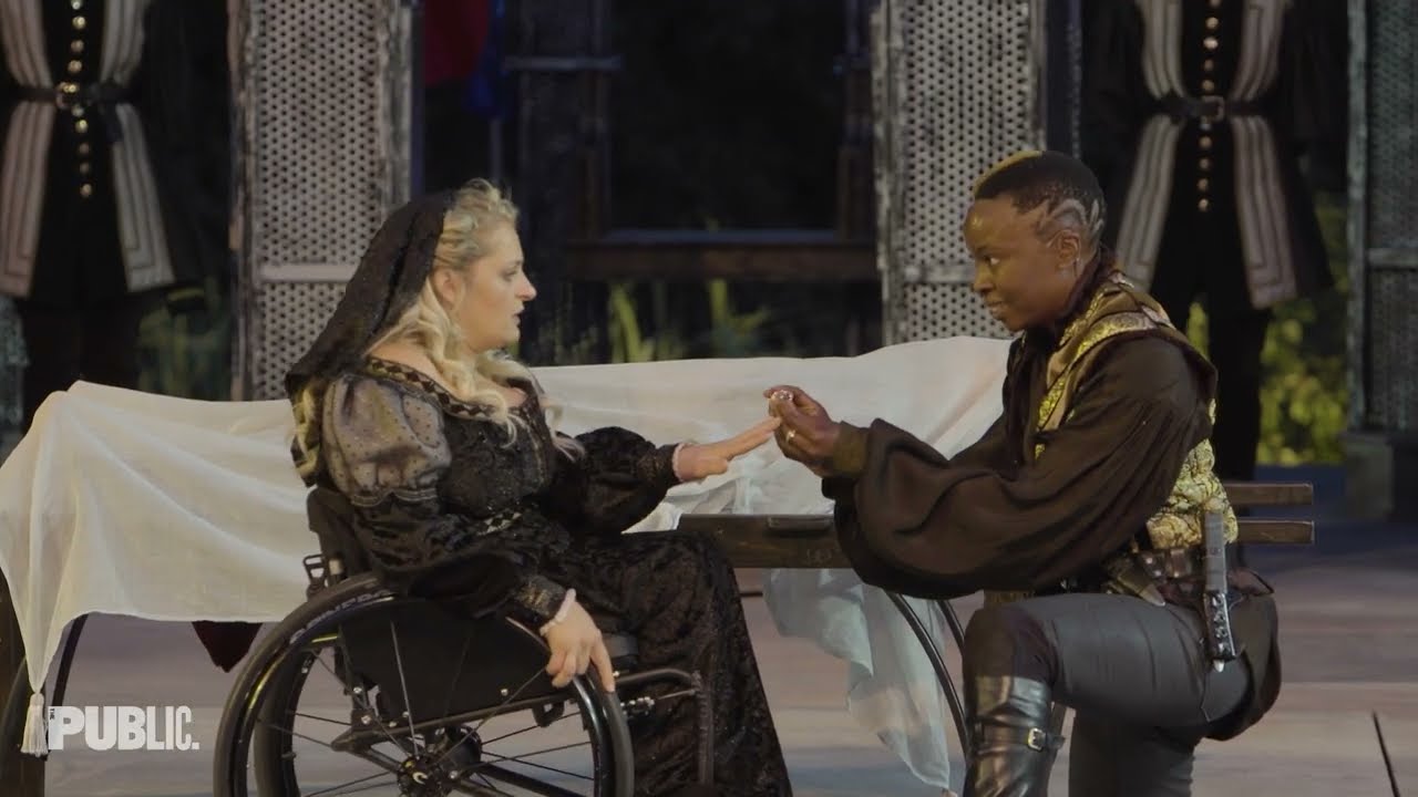 RICHARD III: Richard & Anne Scene | The Public Theater - YouTube