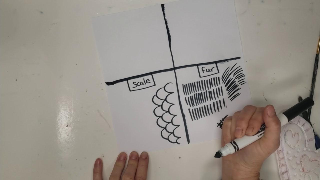 Implied texture practice lesson - YouTube