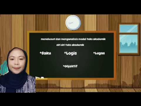 video pembelajaran mengeksplorasikan teks akademik dalam gendre makro - YouTube