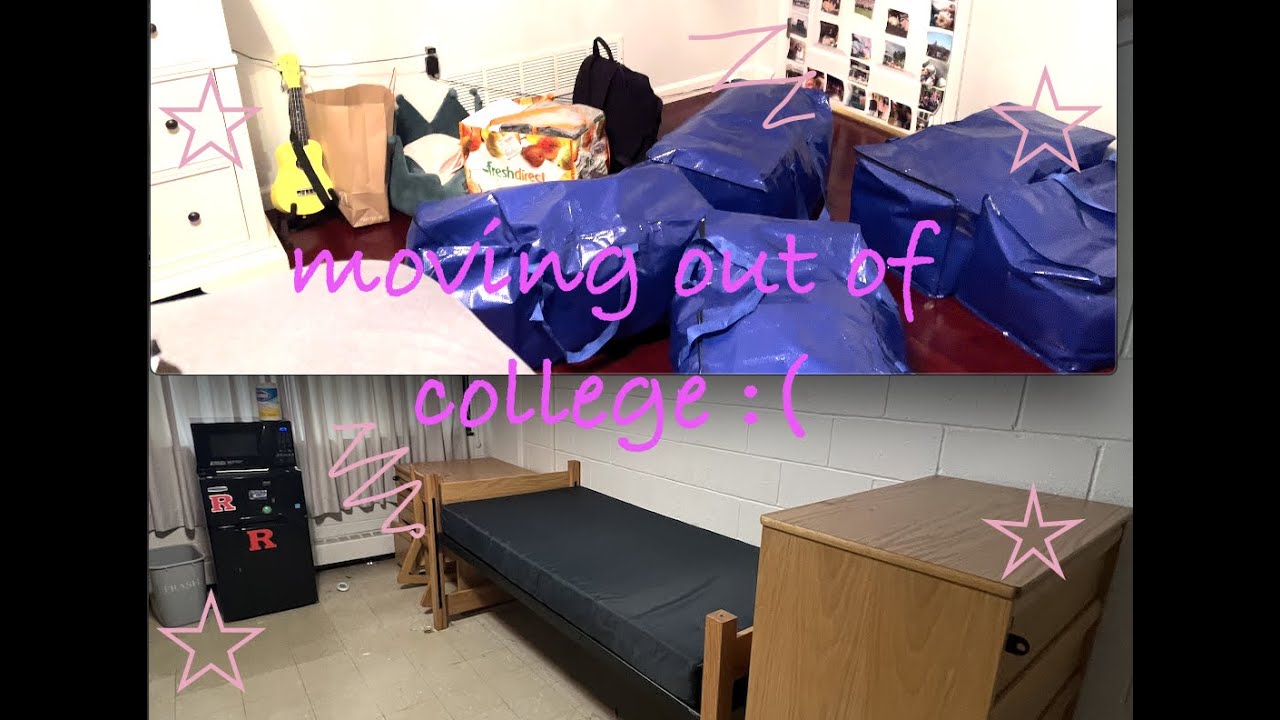 last week of classes (+ dorm move out ) - YouTube