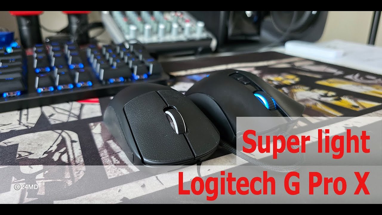 Logitech g pro x super light - my first 3 min vs old Razor DeathAdder ...