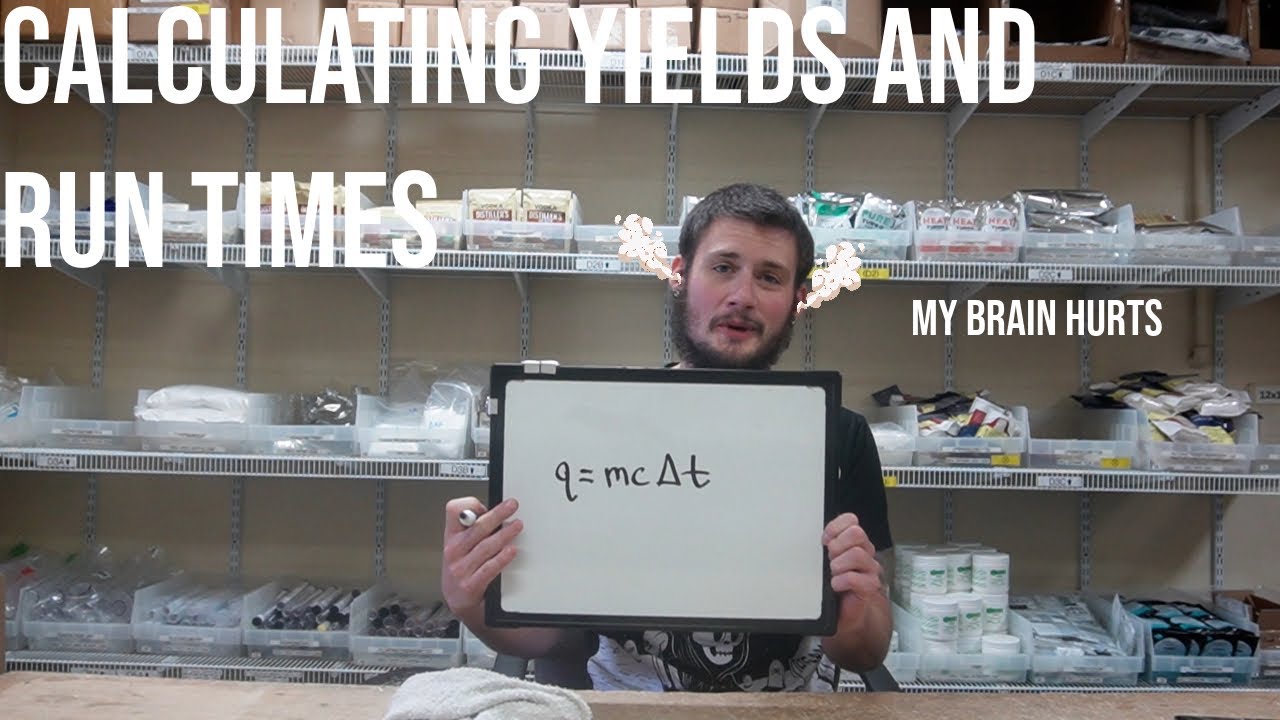 How To Find Out Yields and Run Times In Your Still - YouTube
