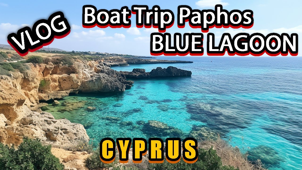 BLUE LAGOON Paphos Cyprus Boat Trip. What to do in Paphos? Cyprus Travel Vlog. Explore Cyprus ...