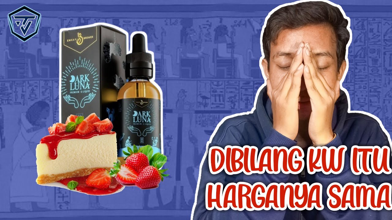 Liquid lama yang masih enak tapi kok..... | DARK LUNA by Emkay brewer - YouTube