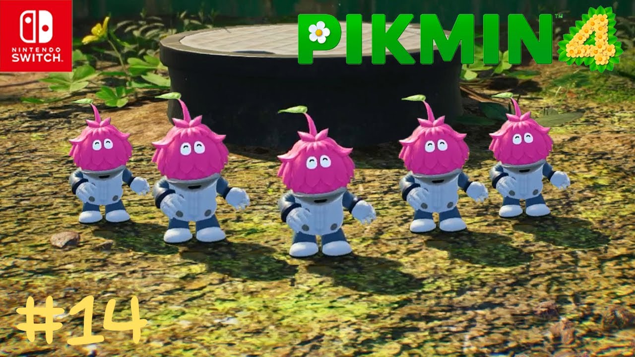This Leafling Dances?! | Sun-Speckled Terrace | Day 14 | Pikmin 4 - YouTube