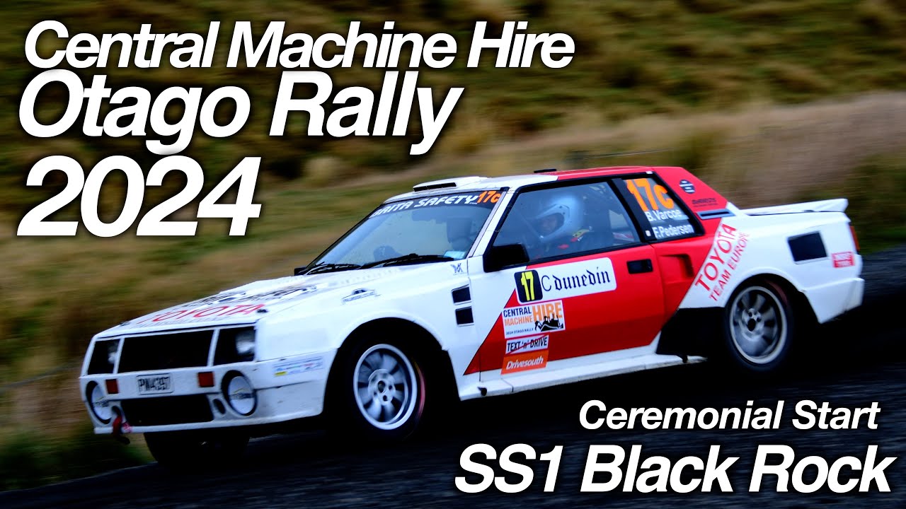 Central Machine Hire Otago Rally 2024 - Ceremonial Start / SS1 - YouTube