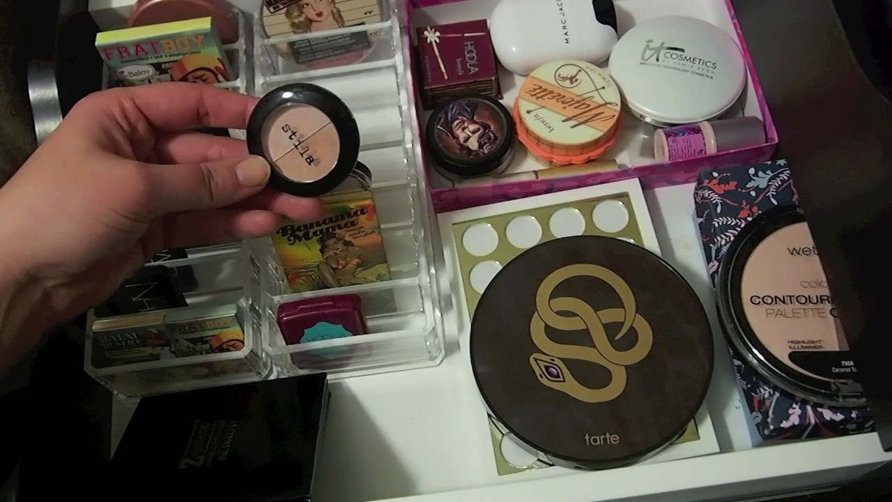 My Makeup Collection And Storage January 2017 Youtube