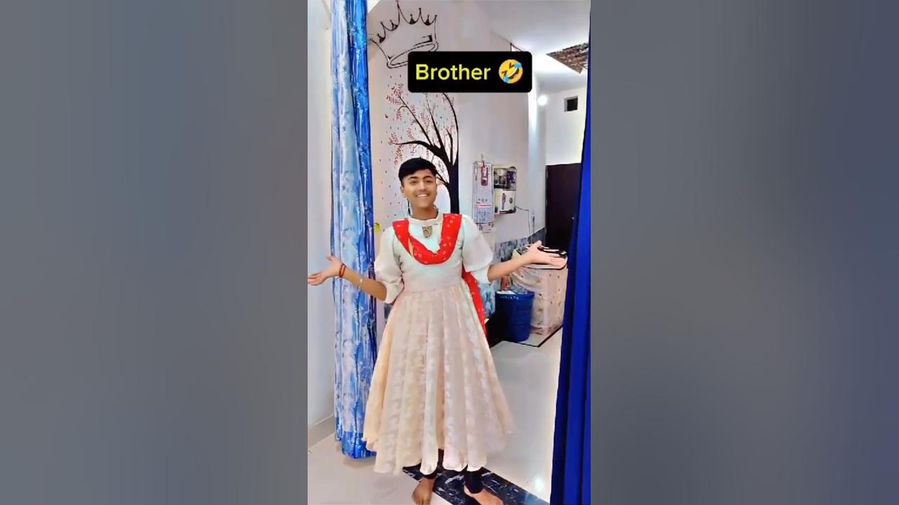 Dekh bahan keisa lag raha hu 🤣🤣🤣 #comedy #brothersister #vairalshort #explore #trending #funny 🤣 ...