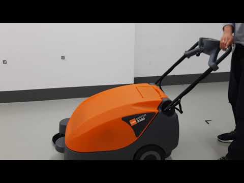 TASKI balimat 2300 - rozpoczęcie pracy - YouTube