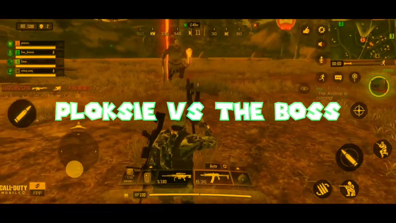 1 vs boss epic battle COD - YouTube