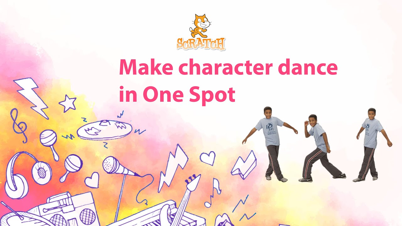 Make Character dance in one spot - Scratch - YouTube