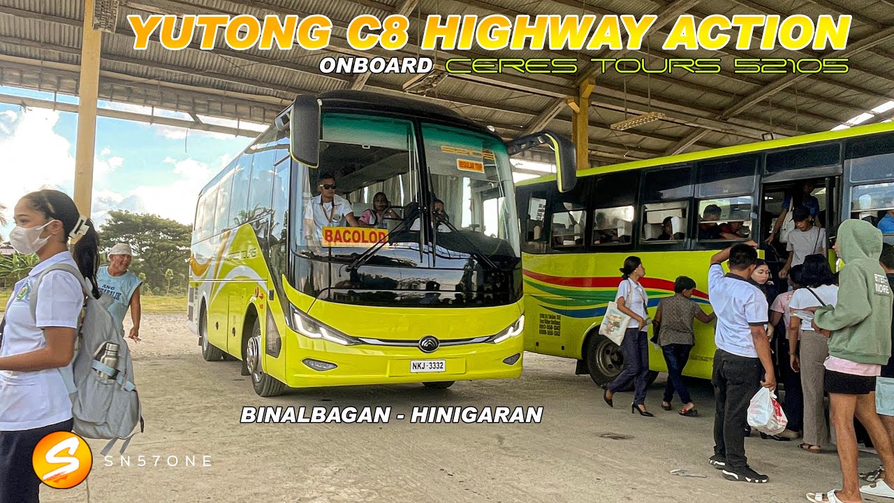 Ceres Tours 52105 || YUTONG C8 HIGHWAY ACTION - YouTube