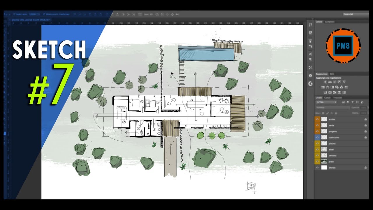 Quick Sketch: Site Plan - YouTube
