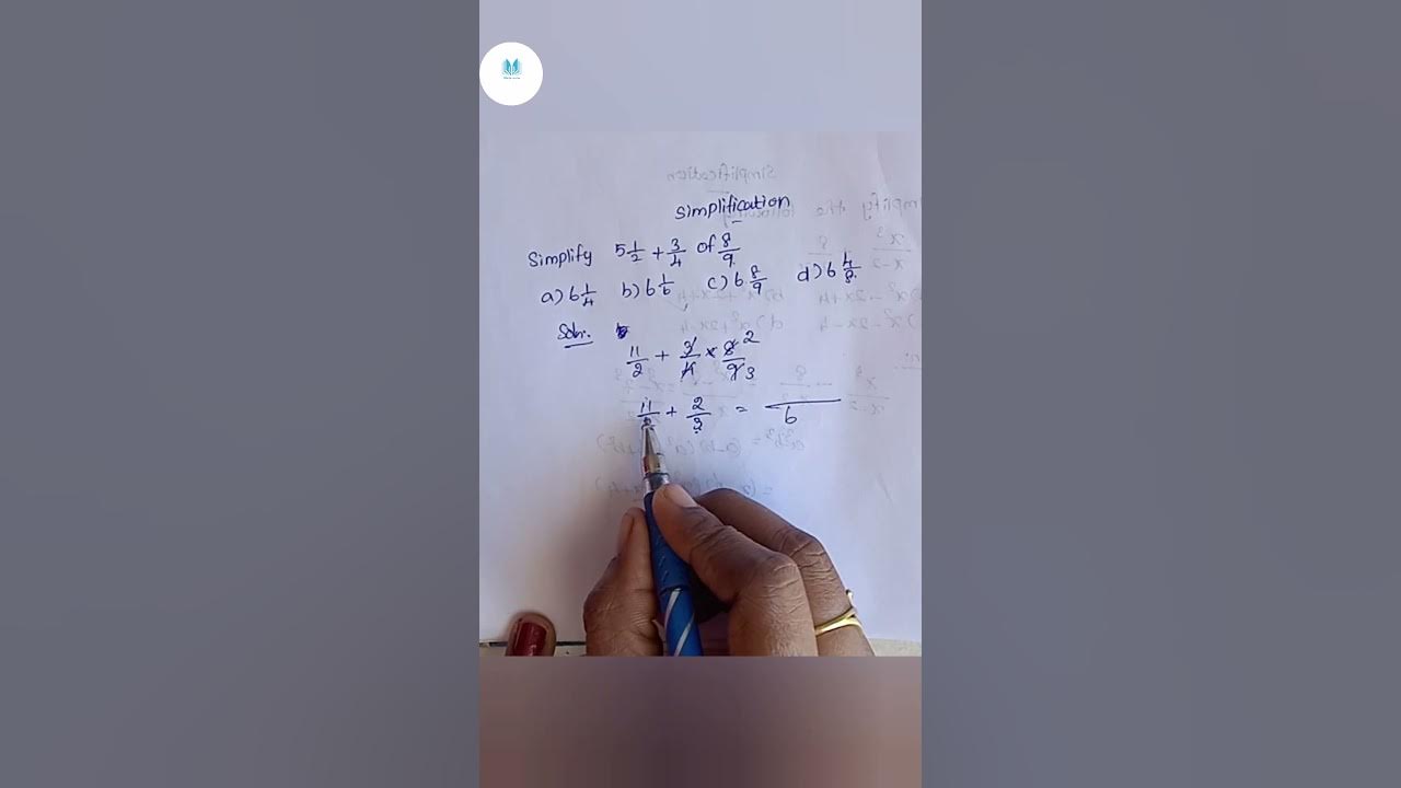 Simplification/How to solve simplification questions/Tnpsc and all exam simplification/Manju ...