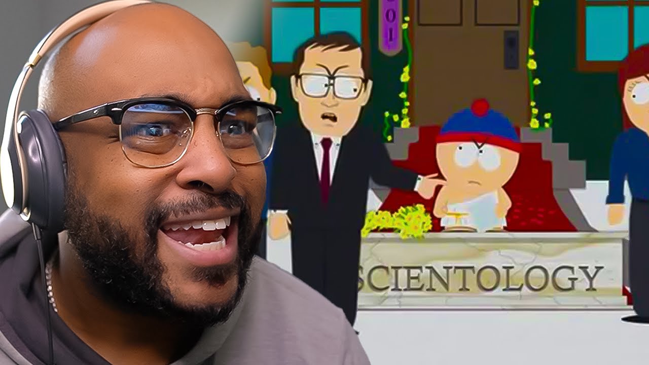 SOUTH PARK takes down SCIENTOLOGY! - YouTube