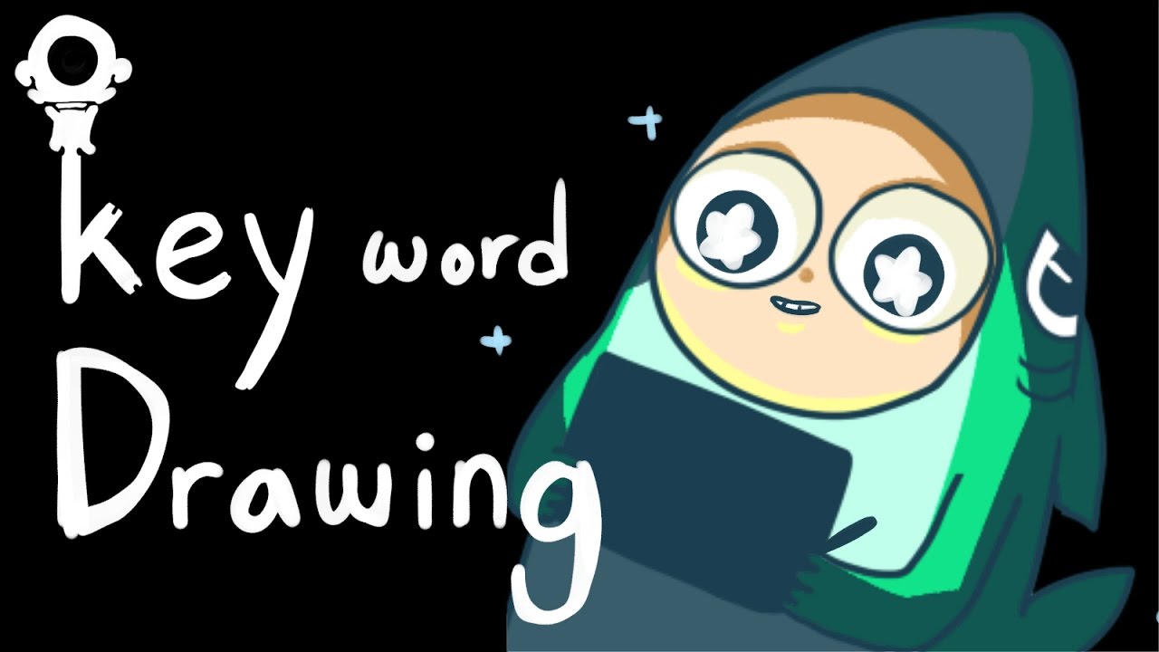 [Key word drawing]Drawing words into a picture. - YouTube