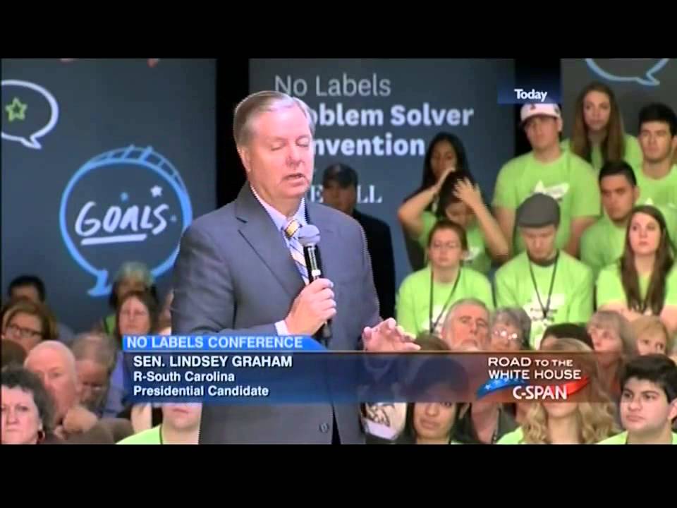 Graham labels climate "a problem that needs to be solved" - YouTube