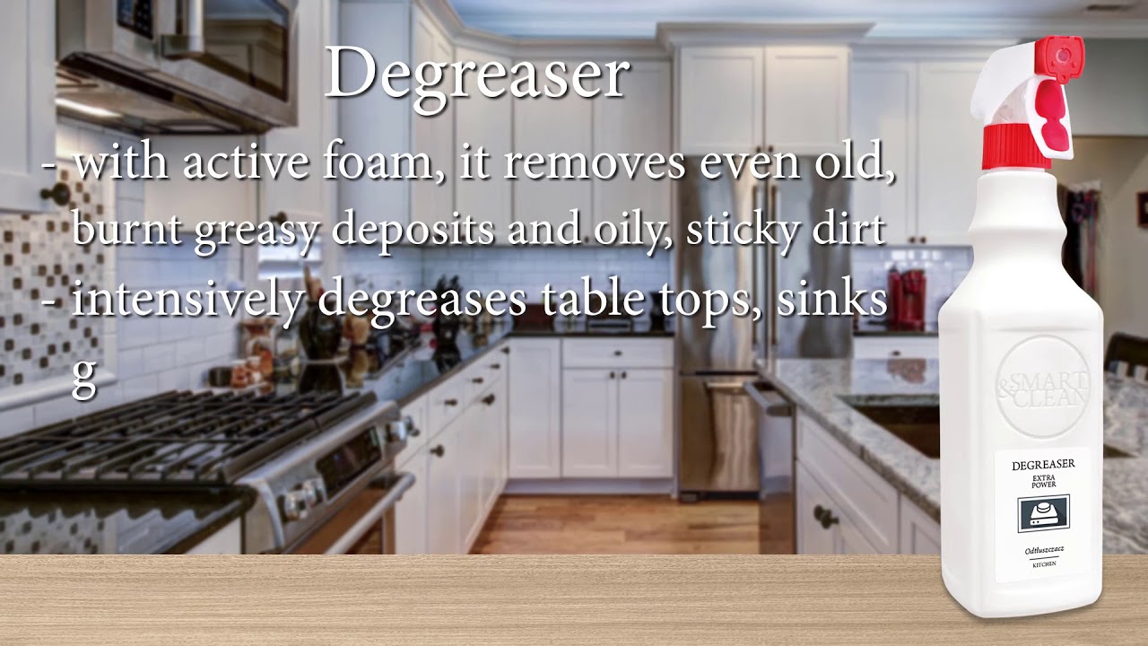 Degreaser extra power Smart & Clean - YouTube