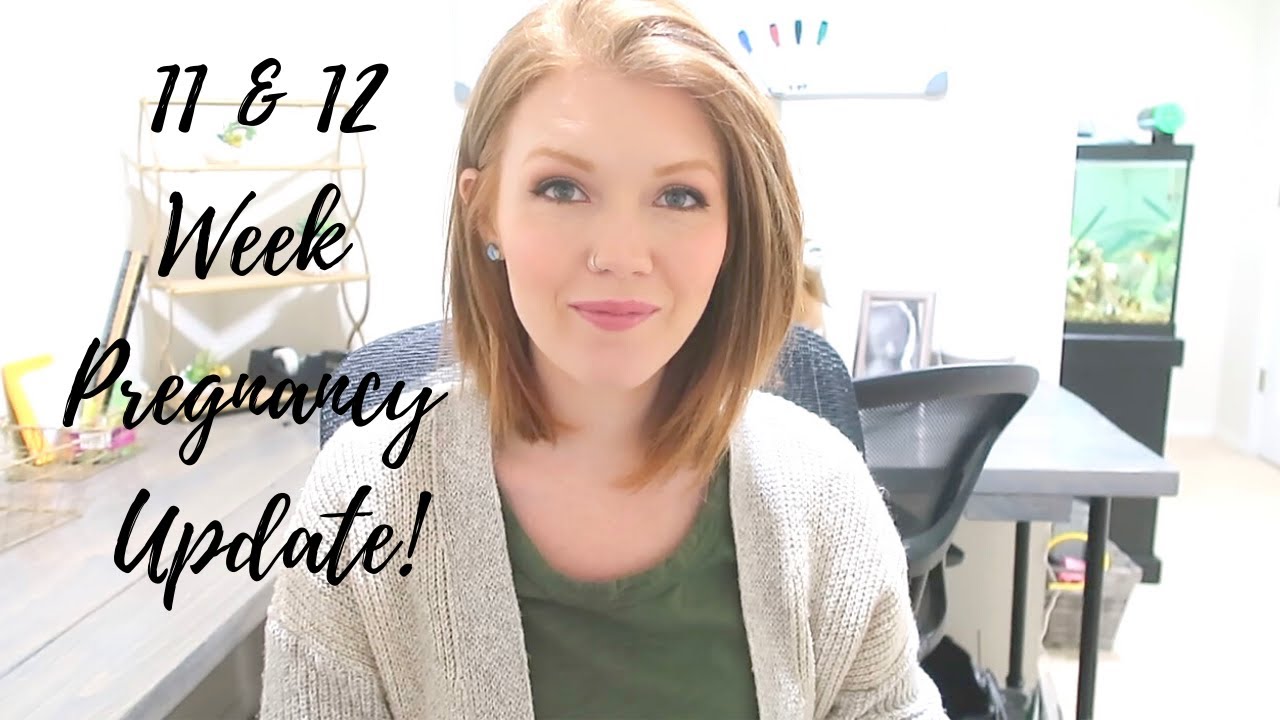 11 and 12 Week Pregnancy Update!! - YouTube
