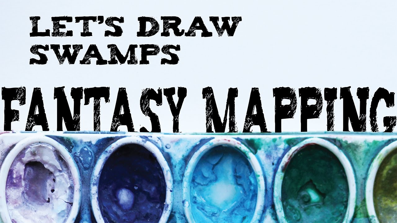 Let's Learn to Draw Swamps - YouTube