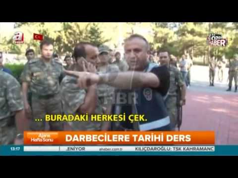 Binbaşı Dedebağından Darbeci Şerefsizlere İbretlik Ayar !