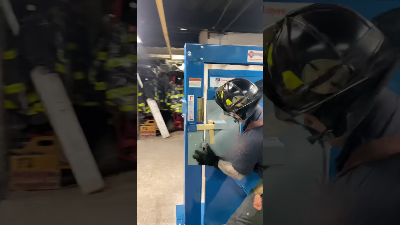 The Billy G.O.A.T. Wedge on an outward opening Firehouse Innovations ...