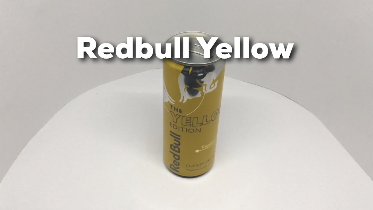 Redbull Yellow Edition - YouTube