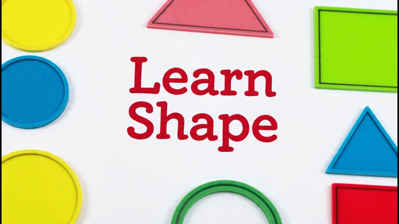 Learn Shapes for Kids | Shapes Name | Preschool Learning Video | Fun ...