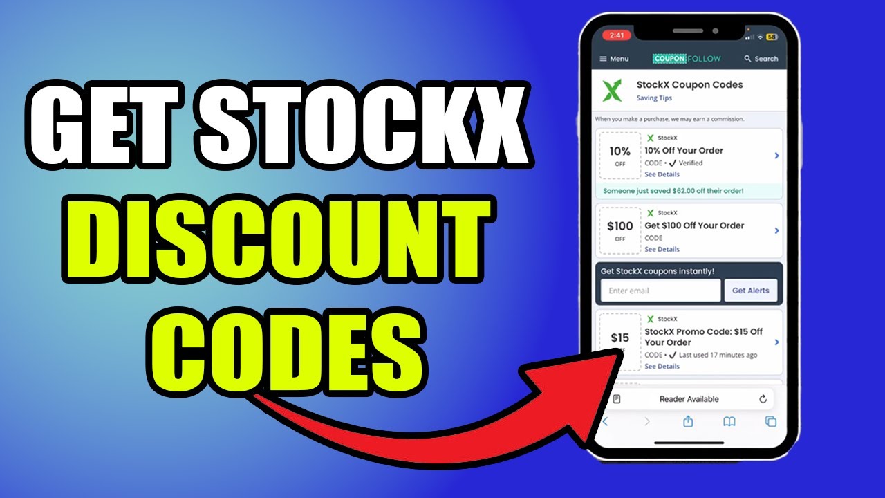 How To Get Stockx Discount Code | Stockx Promo Codes - YouTube