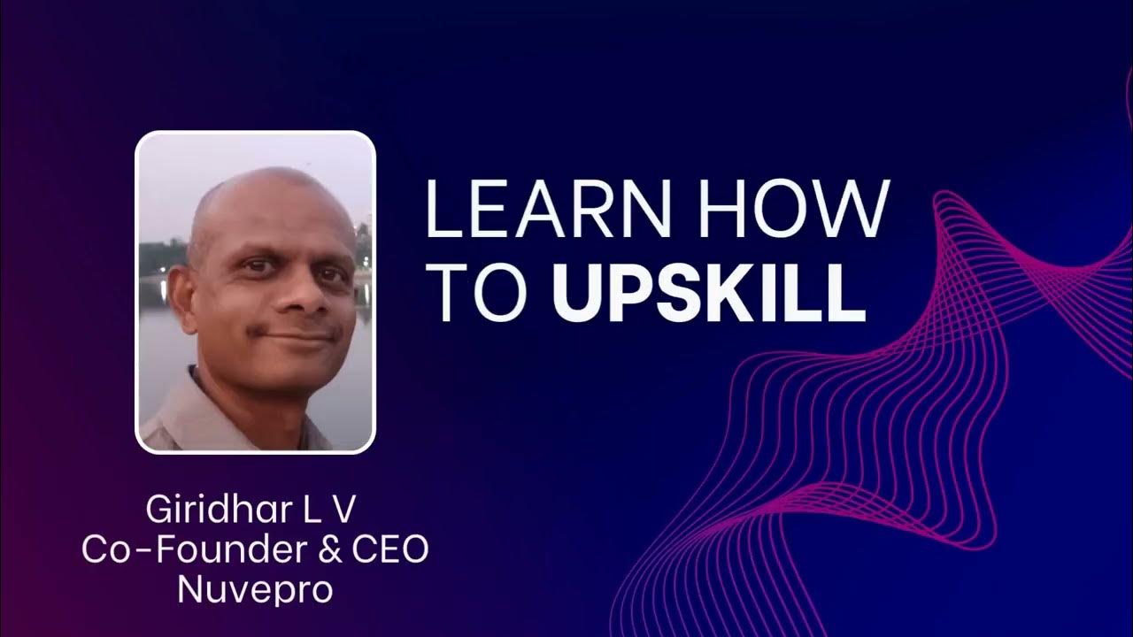 Skill Gap between university education and industry will always exist| Giridhar L V| NuvePro ...