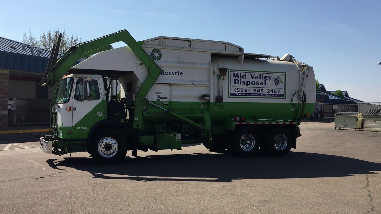 Mid Valley Disposal Amrep HX450 FRONT LOADER 125 - YouTube