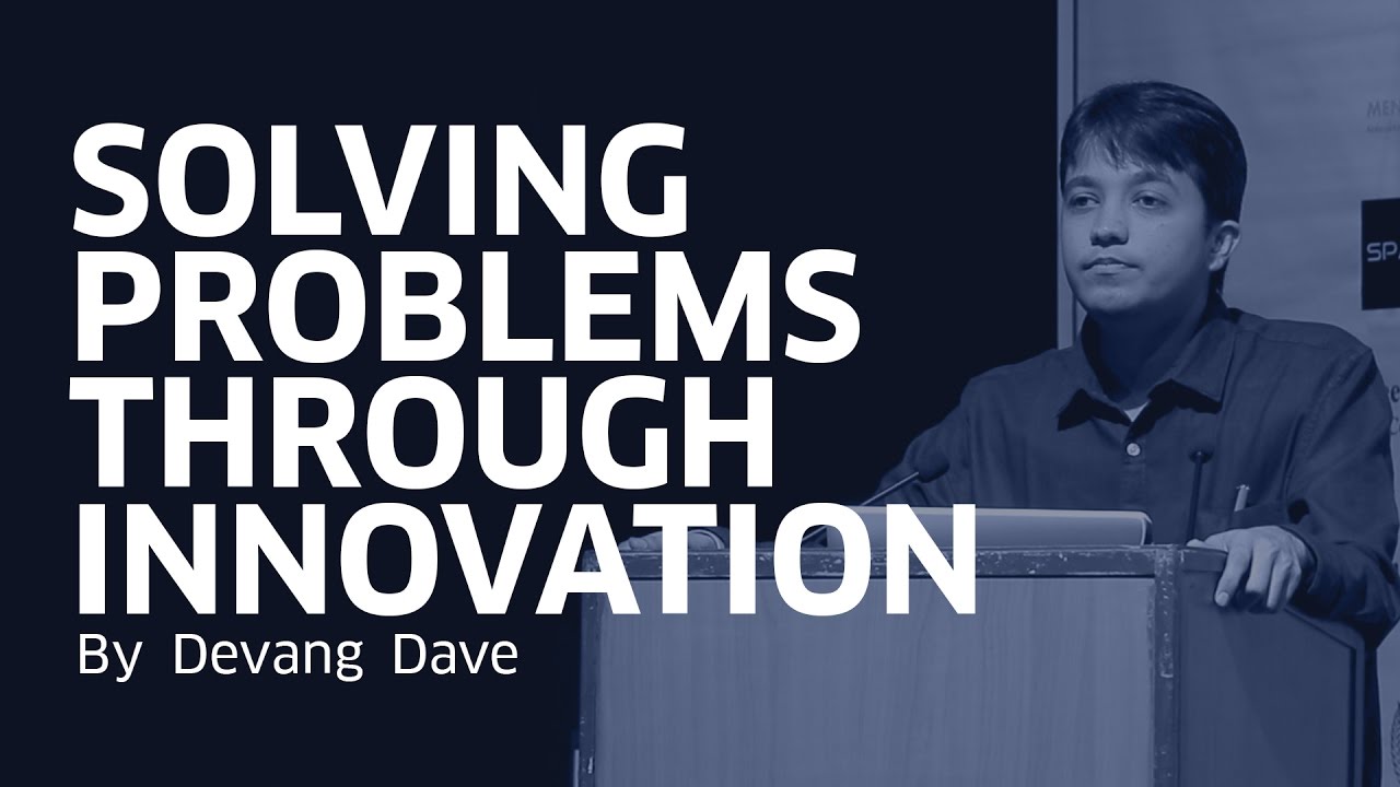 Solving Problems Through Innovation | Devang Dave | BJP Social Media ...