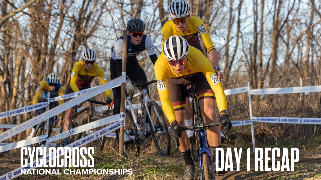 2024 Cyclocross National Championships - Day 1 Recap - YouTube