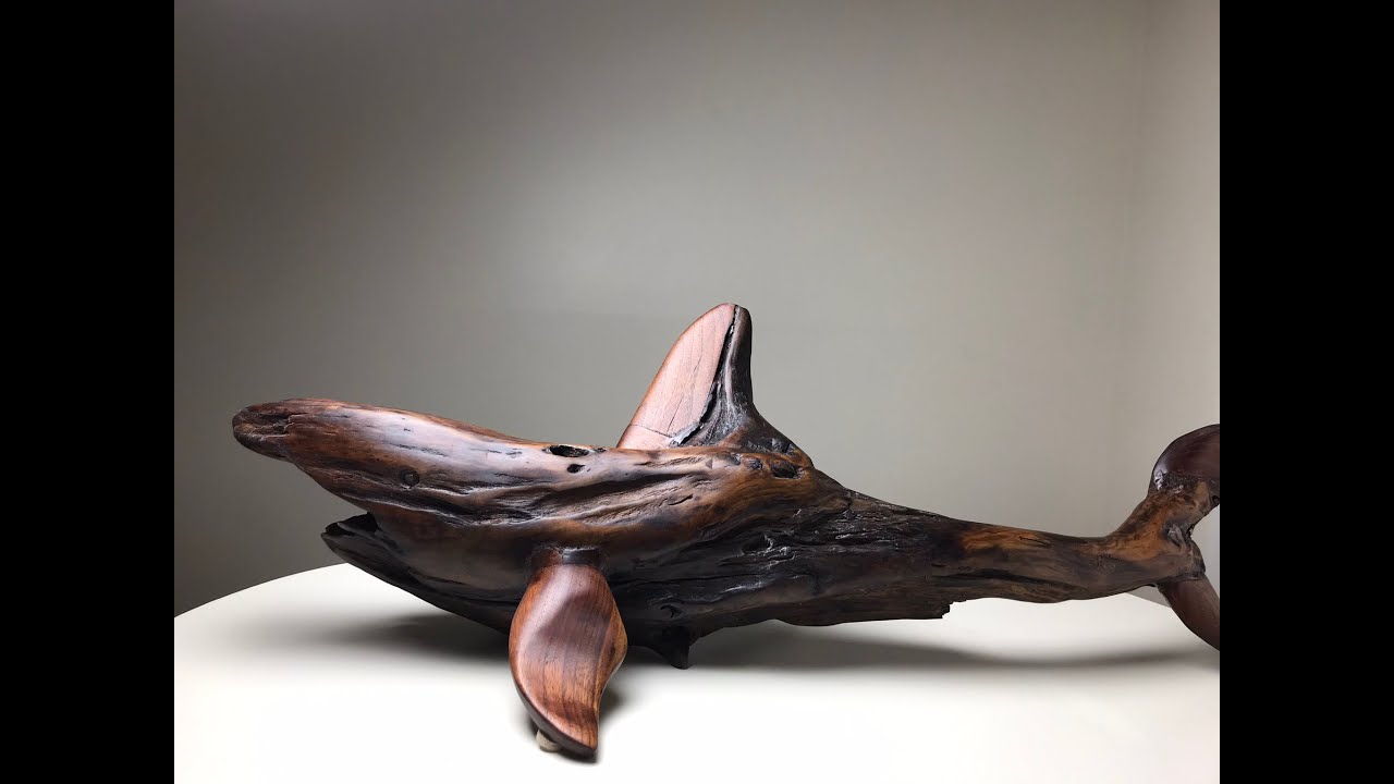 Amazing Found Wood Sculpture - YouTube
