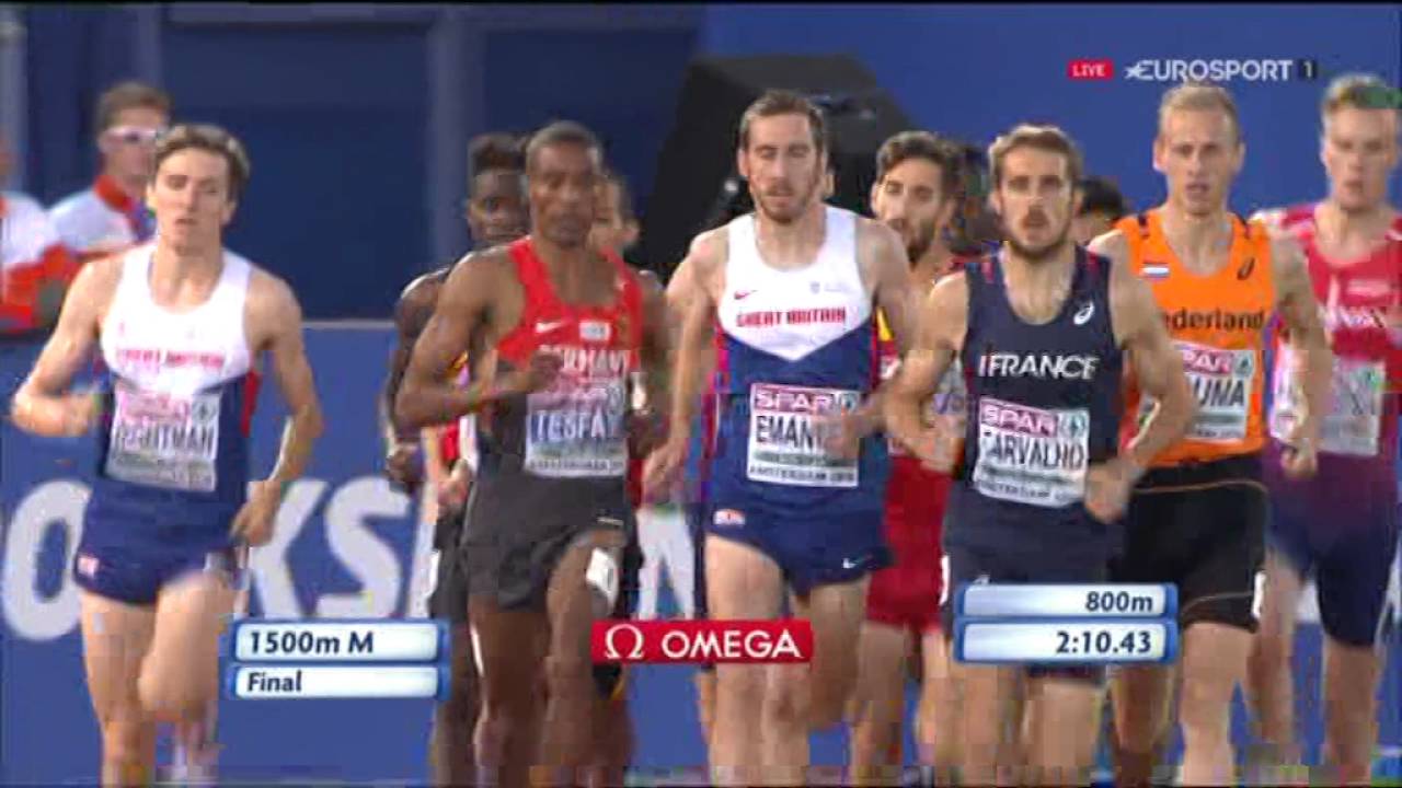 1500m Men's Final - European Athletics Championships 2016 - YouTube
