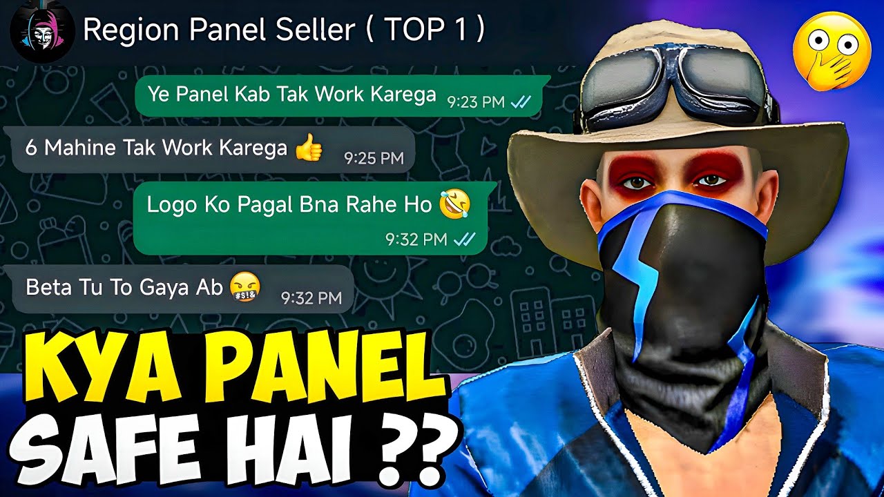 What Happened If I Purchase A Mobile Panel From Region Top 1 Player 💀 ...