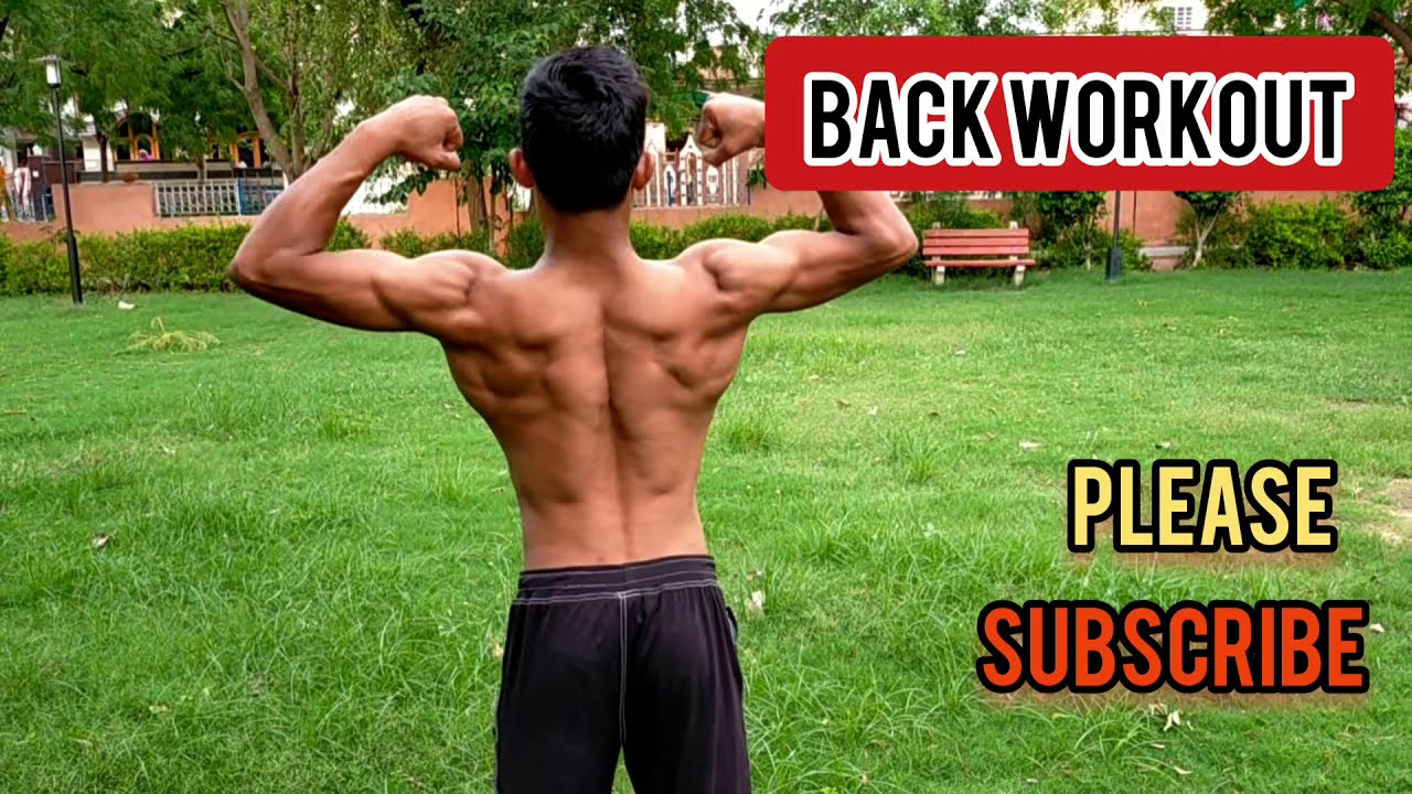 MUSCULAR BACK WORKOUT AT HOME||NO EQUIPMENTS||BACK WORKOUT AT HOME ...