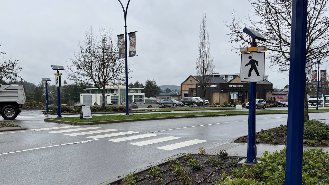 BRAND NEW JSF RRFB’s - Langford Pkwy at Westshore Pkwy Roundabout ...