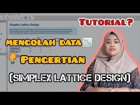 METODE OPTIMASI PENELITIAN MENGGUNAKAN DESIGN EXPERT [SIMPLEX LATTICE ...