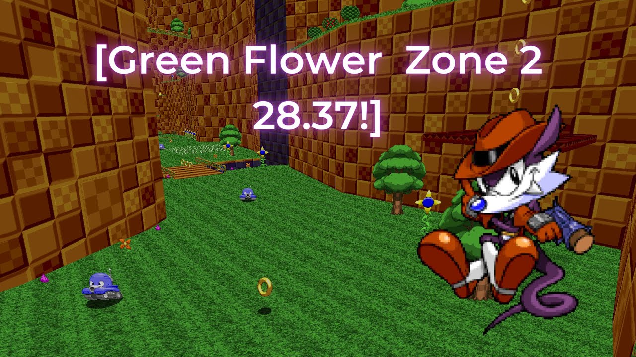 SRB2: Green Flower Zone 2 Fang in 28.37! [V. 2.2.10] - YouTube